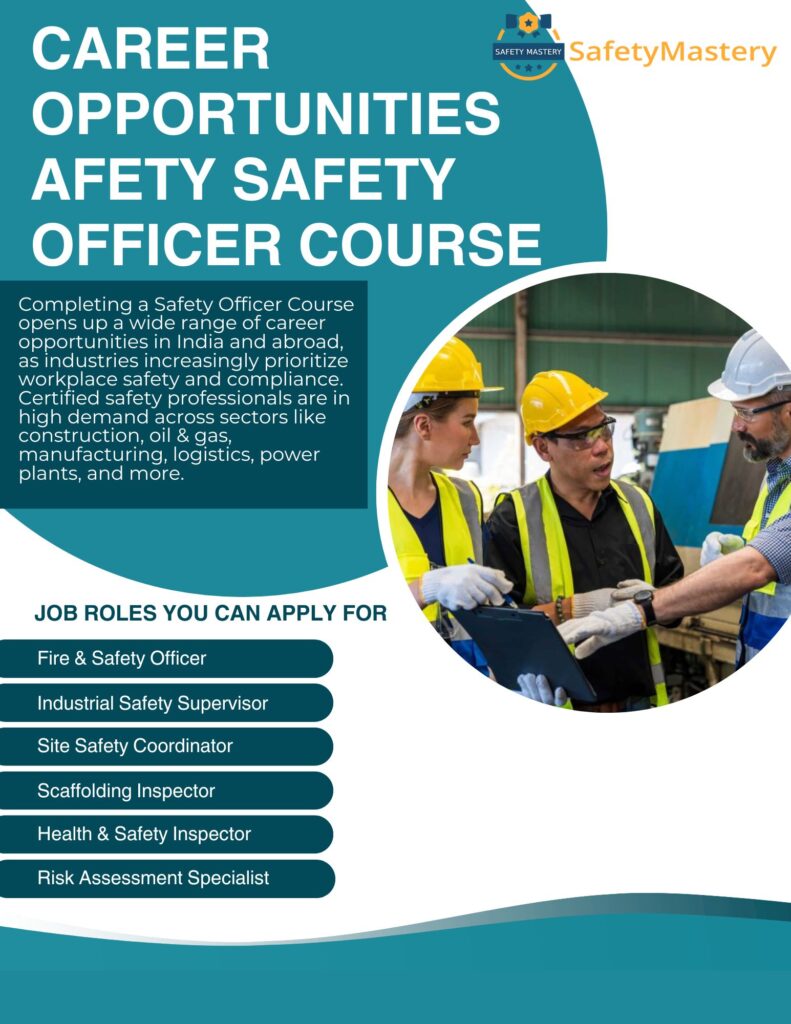 Safety Officer Course Fees in India – Duration Guide